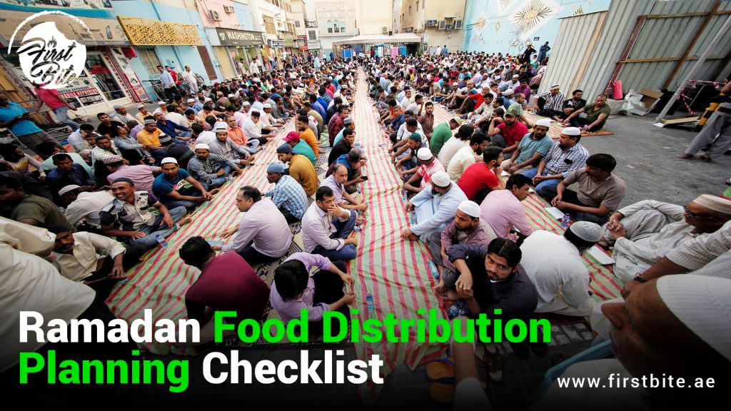 Ramadan Food Distribution Planning Checklist
